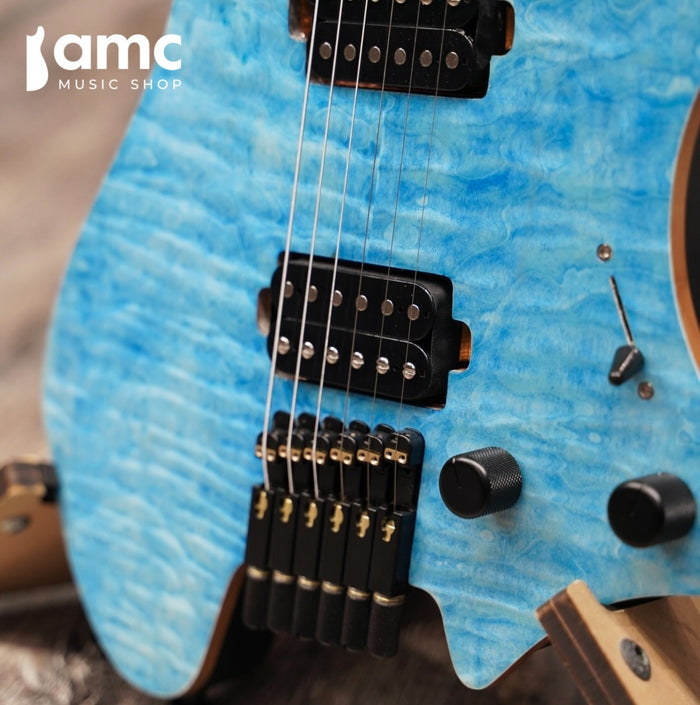 NK Guitars - 6 String Headless[Ocean Blue] – amc music shop