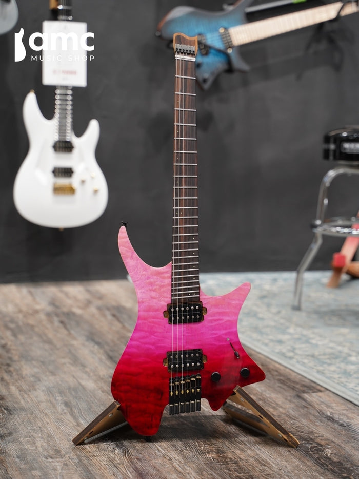 NK Guitars - 6 String Headless[Faded Pink] – amc music shop