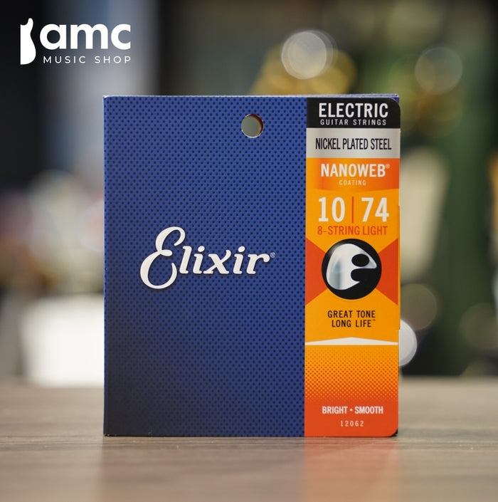 Elixir 8-String Electric Guitar Nanoweb – amc music shop